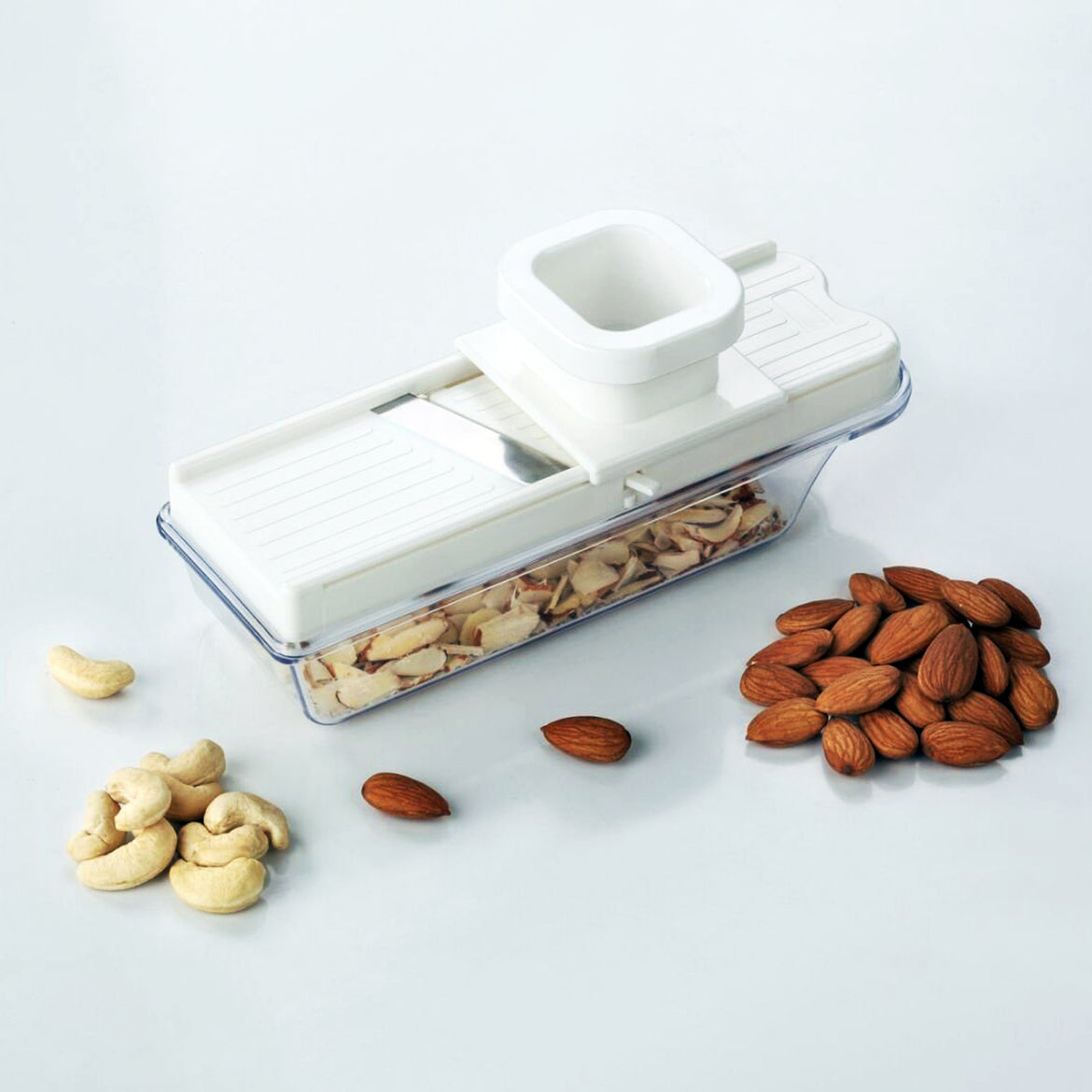 Stainless Steel Vegetable and Dry Fruit Slicer/Cutter - Precision ...